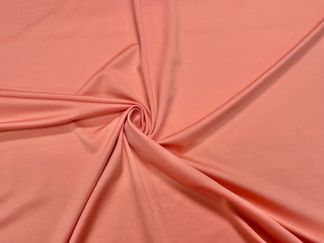 Salmon #14 Yoga 210GSM Spandex Activewear 4 Way Stretch Polyester Span ...